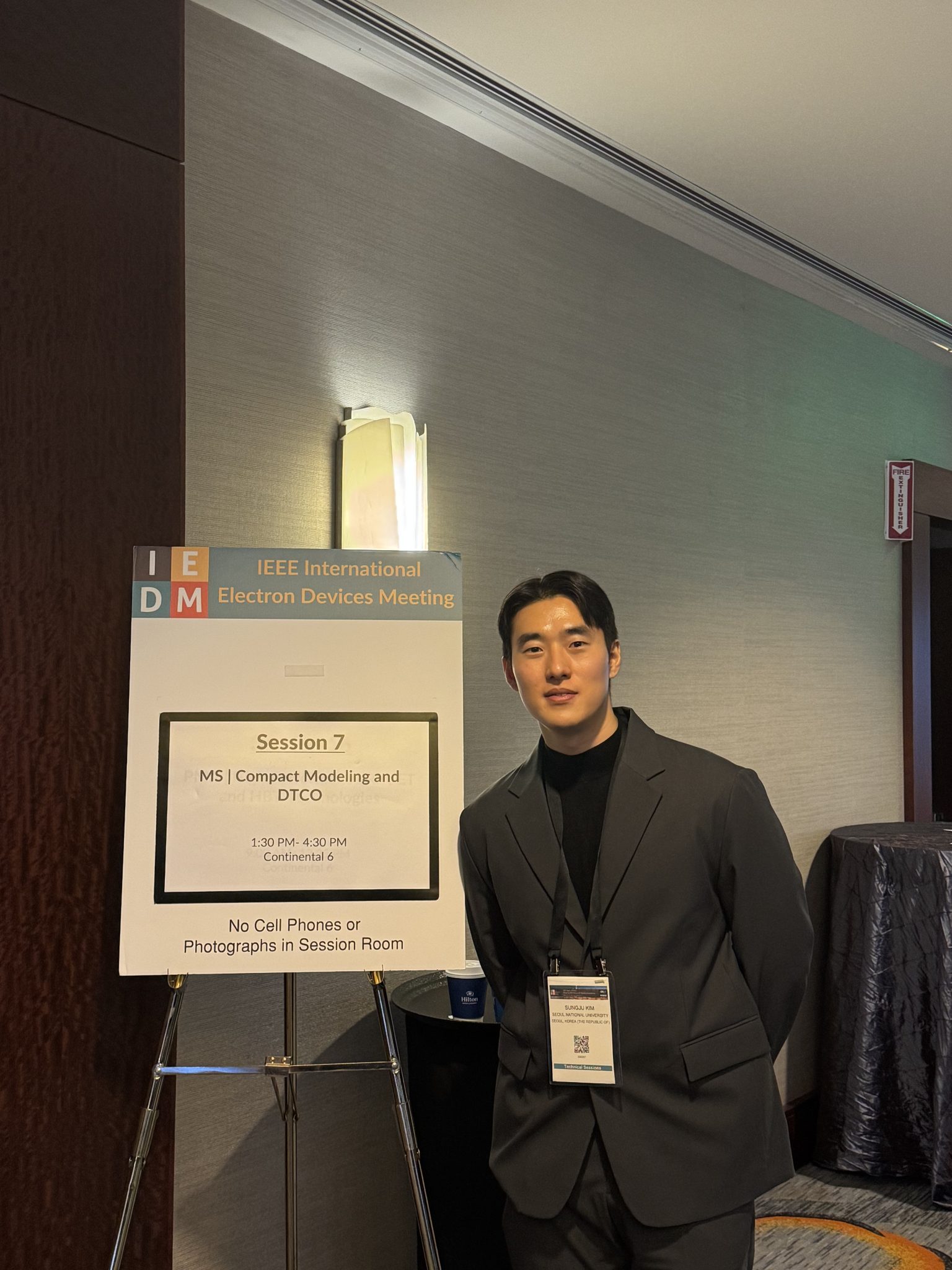 (2025) IEDM conference in San Francisco – DRL